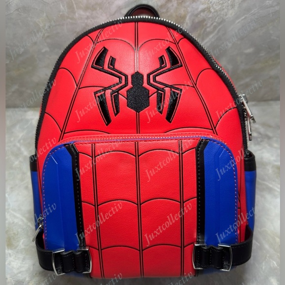 Loungefly | Bags | Disney Parks Marvel Spiderman Loungefly Backpack ...